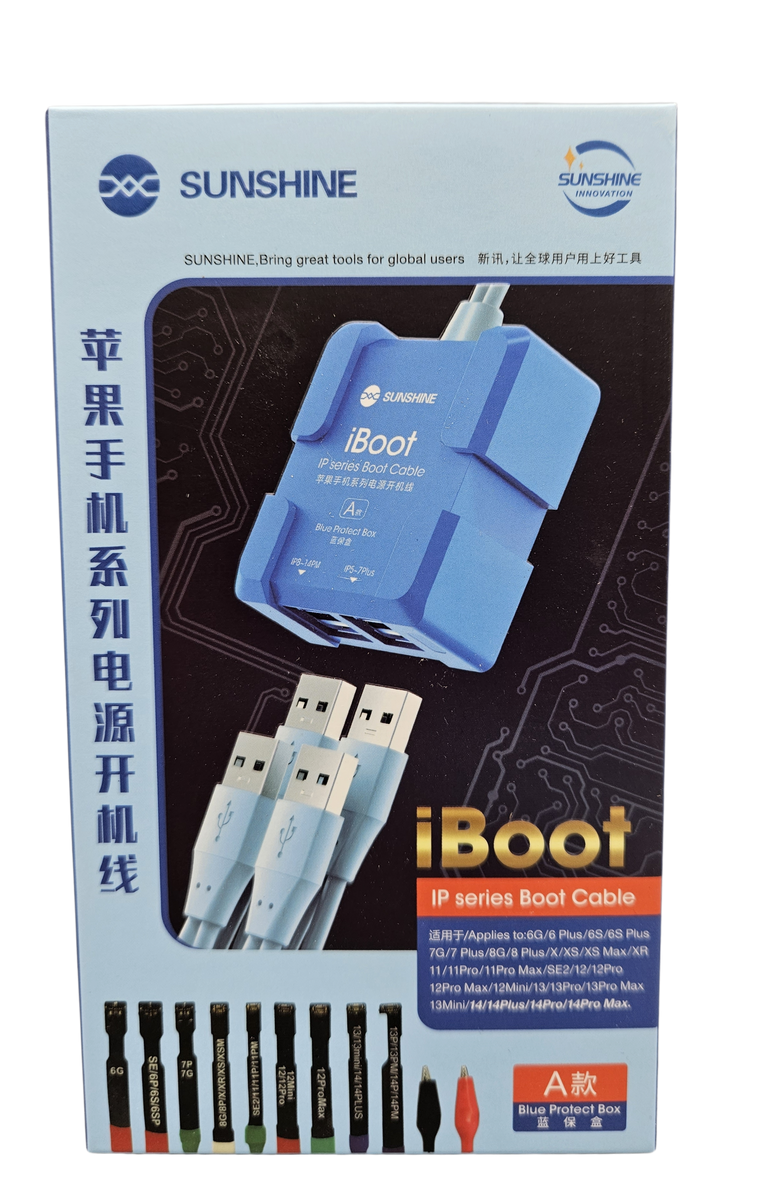 Iboot Dc Power Supply Battery Connector Squid Updated For Iphone 15 Ipad Rehab Microsoldering
